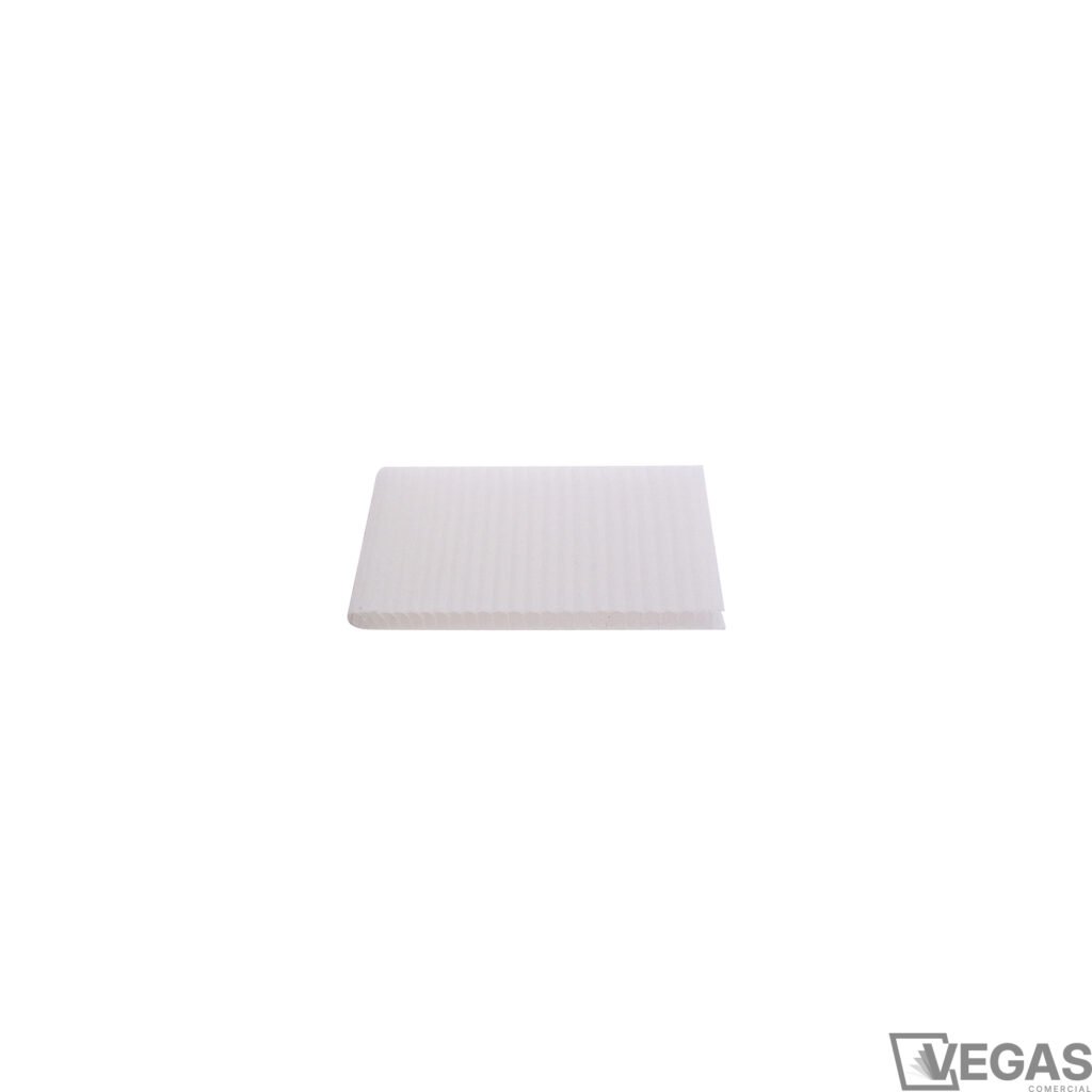 Chapa de Policarbonato Alveolar Branca Leitosa 10mm 1,05 x 6,00m ...